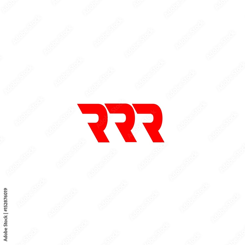 letter RRR logo vector Stock Vector | Adobe Stock