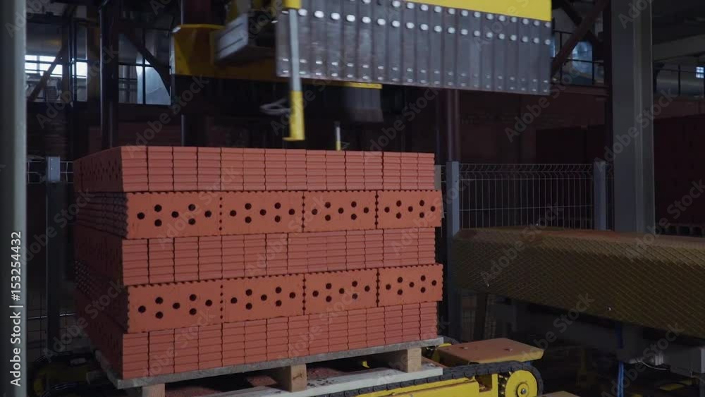 Plant for the production of bricks. Plant for production building ...