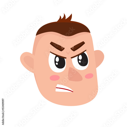 Angry Person Face Clipart Images