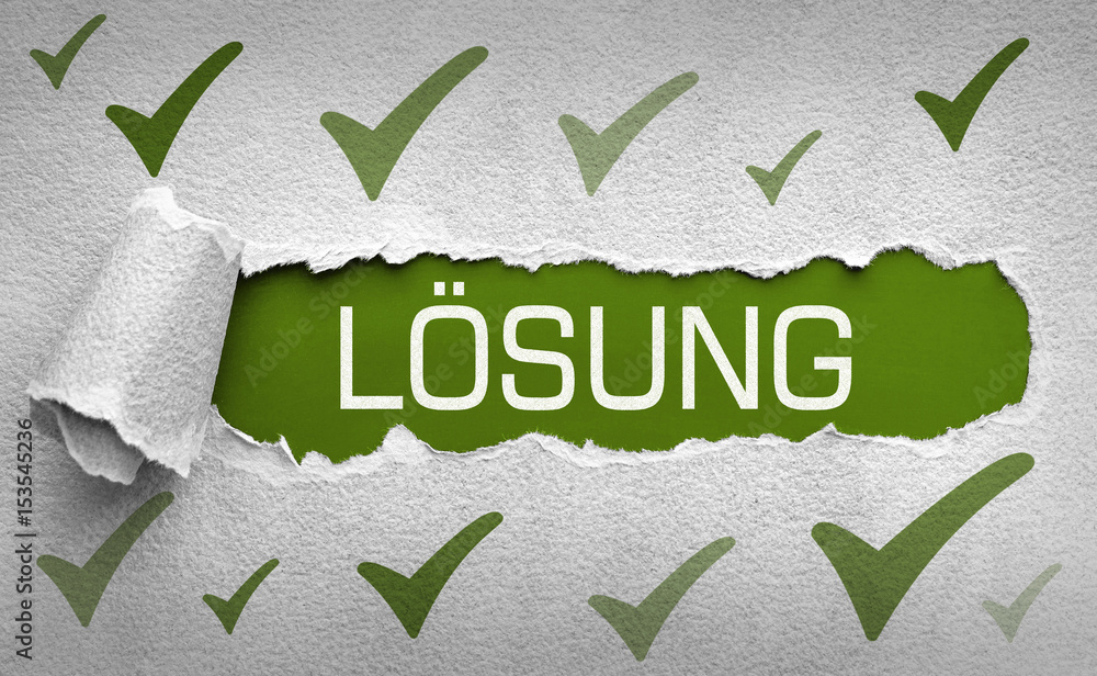 Die Lösung / Problem gelöst - Konzept Stock-Illustration | Adobe Stock
