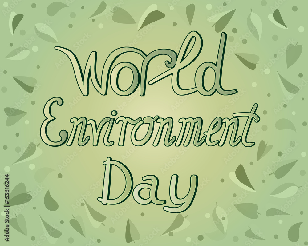 Vector illustration of World Environment Day Stock Vector | Adobe Stock