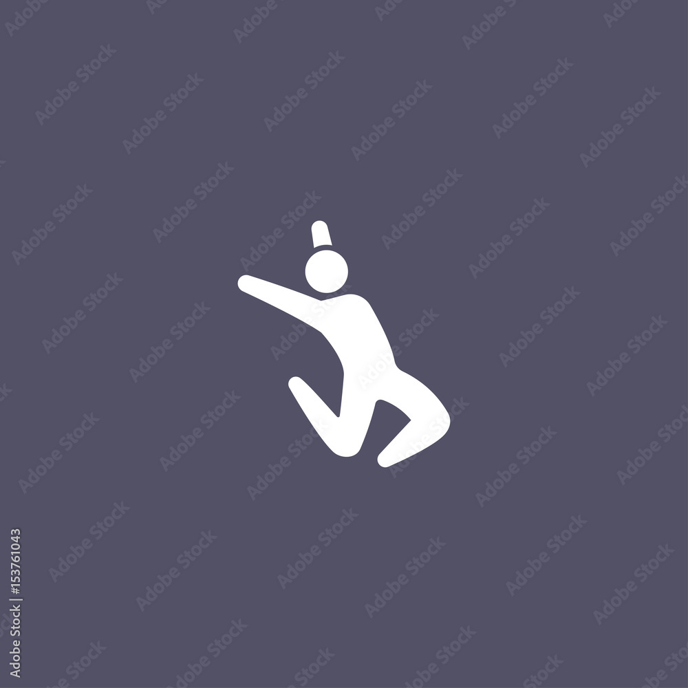 break dance man icon Stock Vector | Adobe Stock