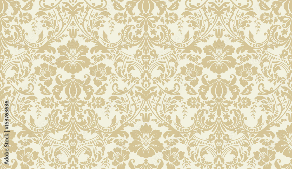 Ivory Damask Background