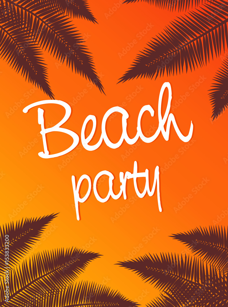 Hipster Beach Party