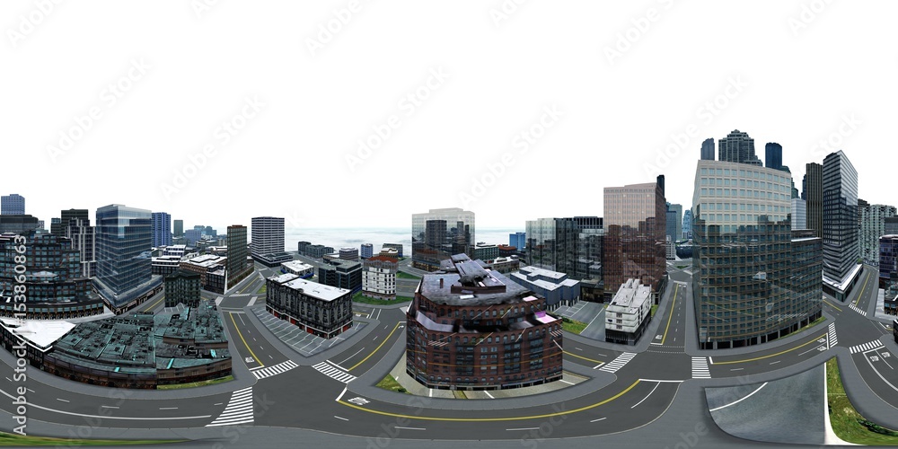 Environment map. HDRI map. Equirectangular projection. Spherical ...
