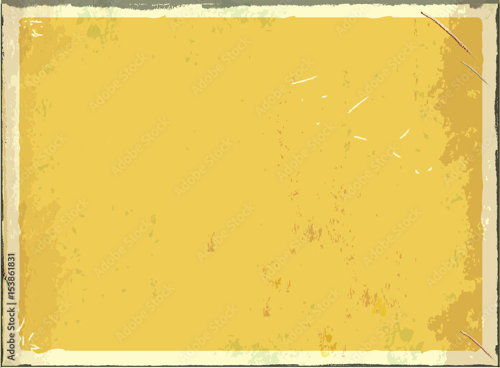 Vintage blank metal sign for text or graphics. retro empty background ...