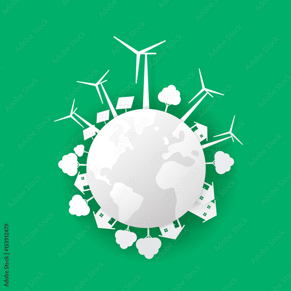 Clean Energy, vector Stock Vector | Adobe Stock
