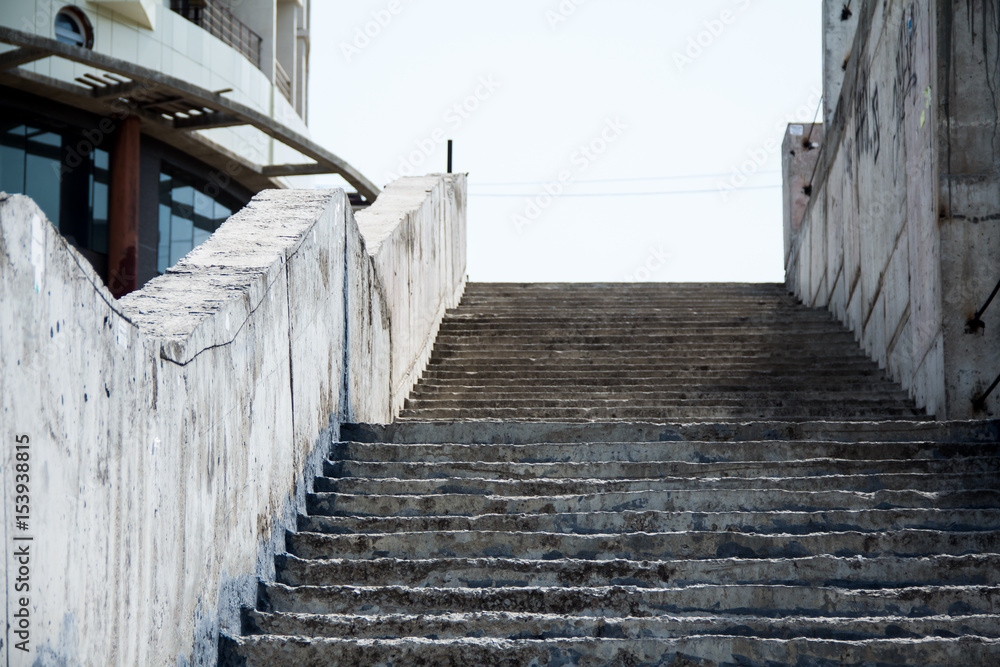concrete stairs Stock Photo | Adobe Stock