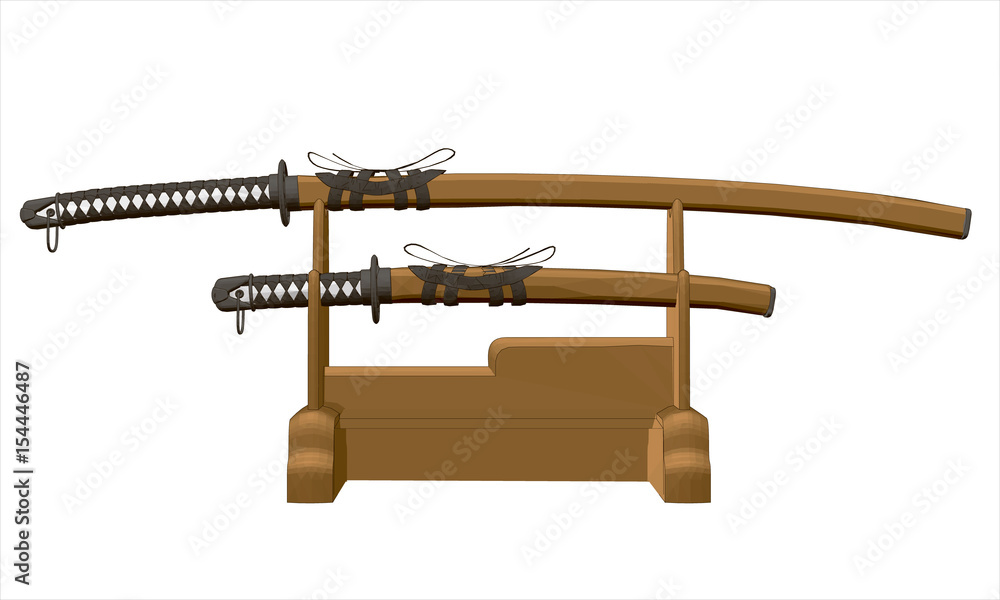 Katana Stock Vector | Adobe Stock