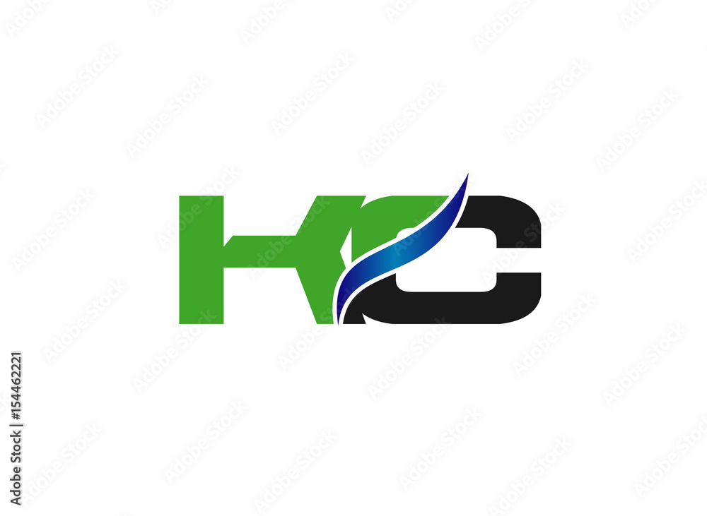 Elegant alphabet K and C letter logo. Vector illustration Stock Vector ...