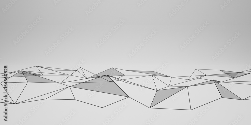 polygon structure Stock-Illustration | Adobe Stock