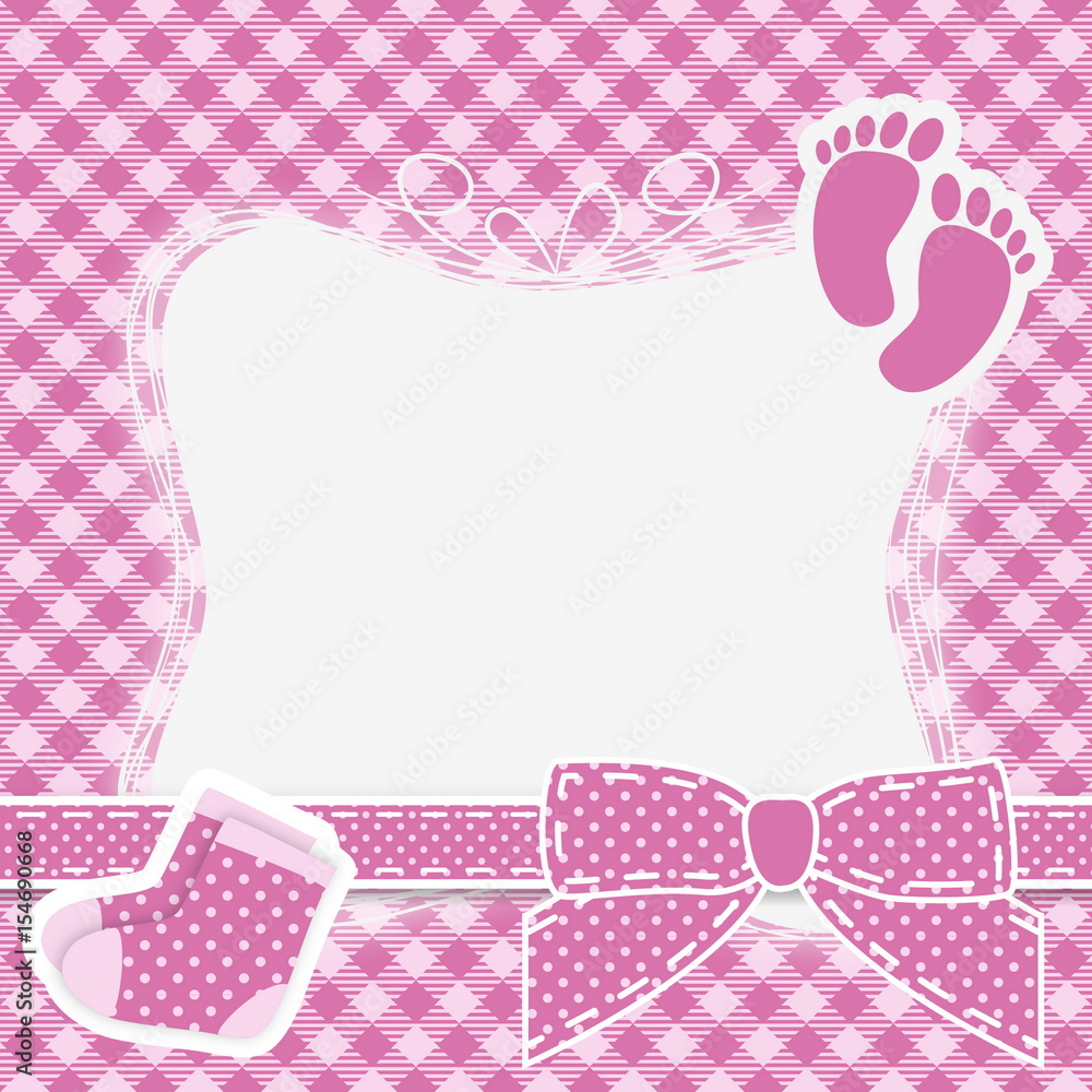 Baby pink vector Stock Vector | Adobe Stock