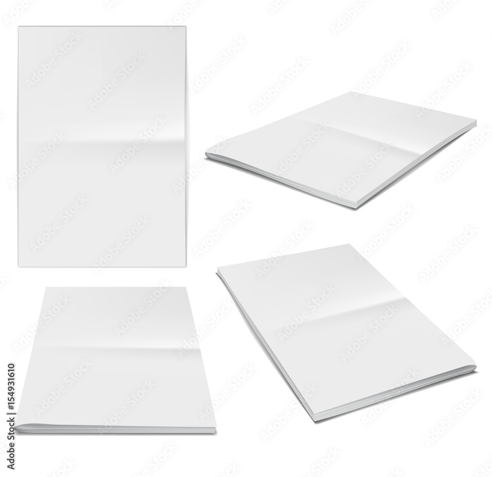 newspaper Stock Vector | Adobe Stock