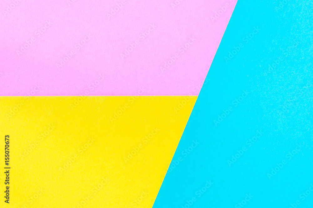 Abstract three tone color background with paper texture, modern ...