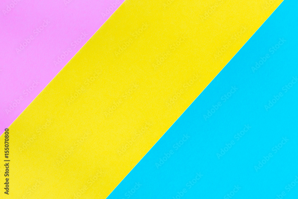 Abstract three tone color background with paper texture, modern ...