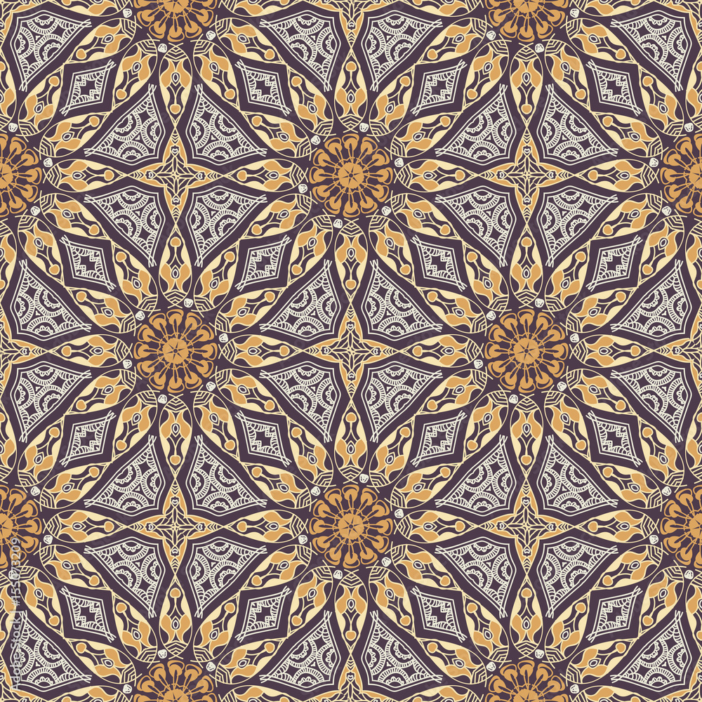 Vector seamless texture. Beautiful colored pattern for design and ...