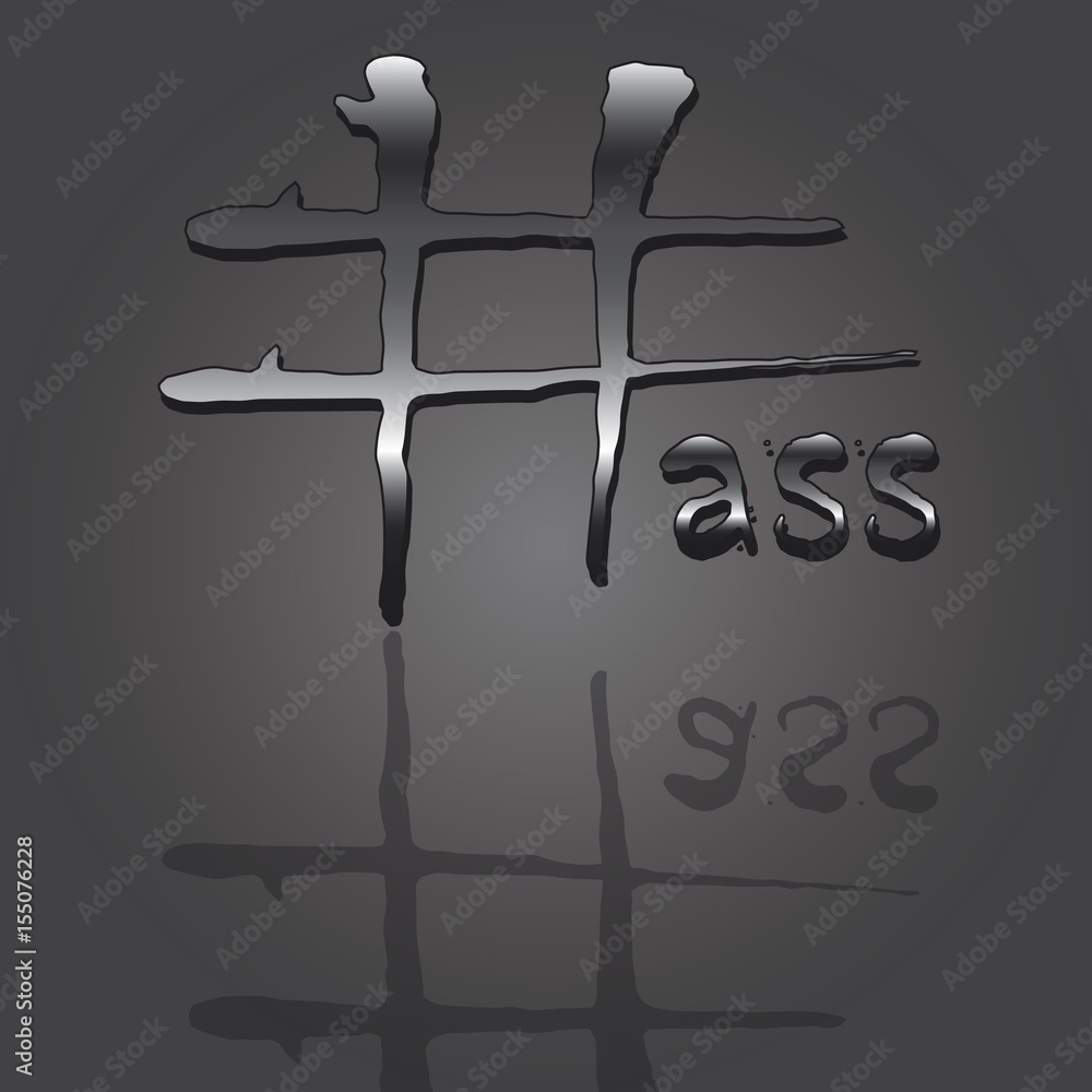 Hass posting 6 Stock-Vektorgrafik | Adobe Stock