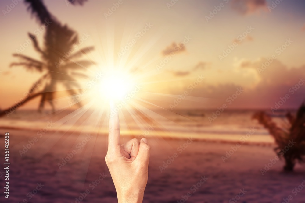 Human hand on background. Stock-Foto | Adobe Stock