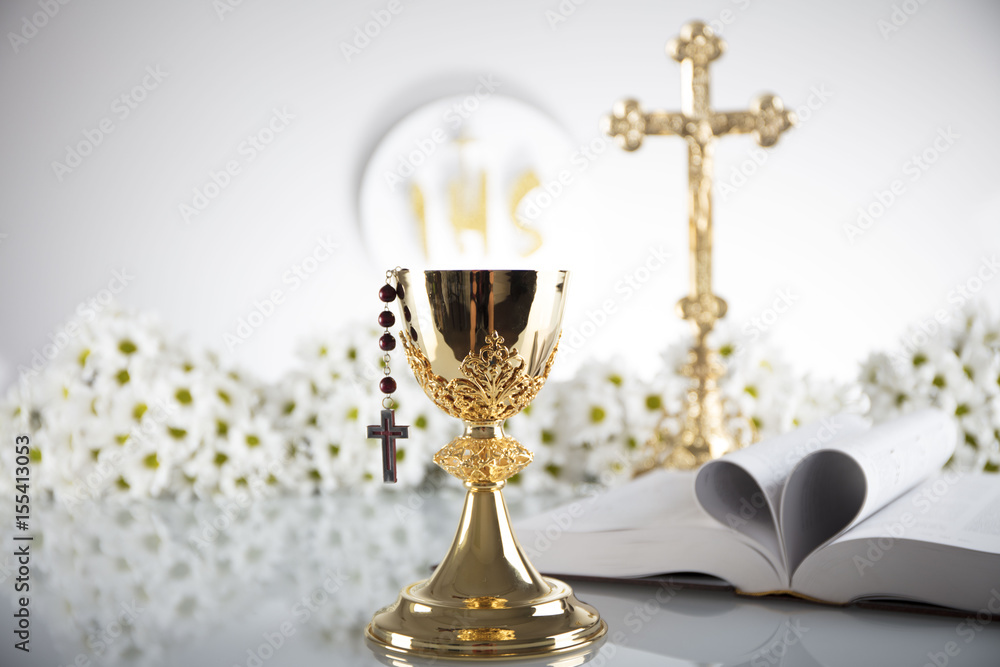 First Holy communion Stock Photo | Adobe Stock