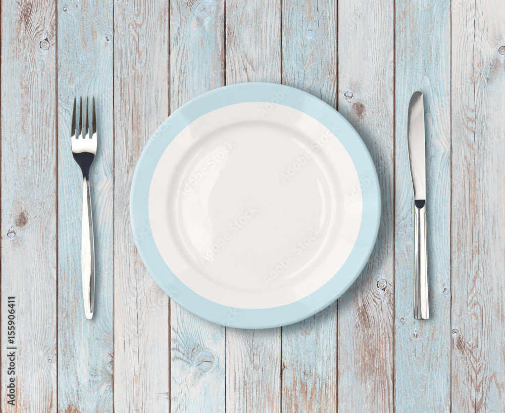 Blank Dinner Plate