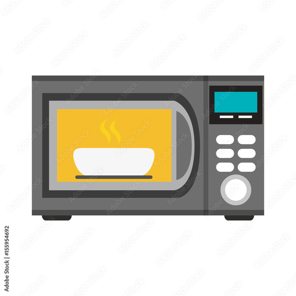 microwave oven icon image vector illustration design Stock Vector ...