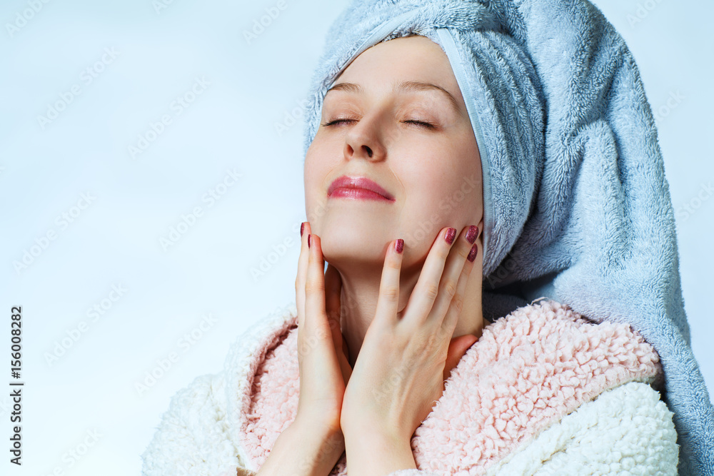Woman spa portrait Stock Photo | Adobe Stock