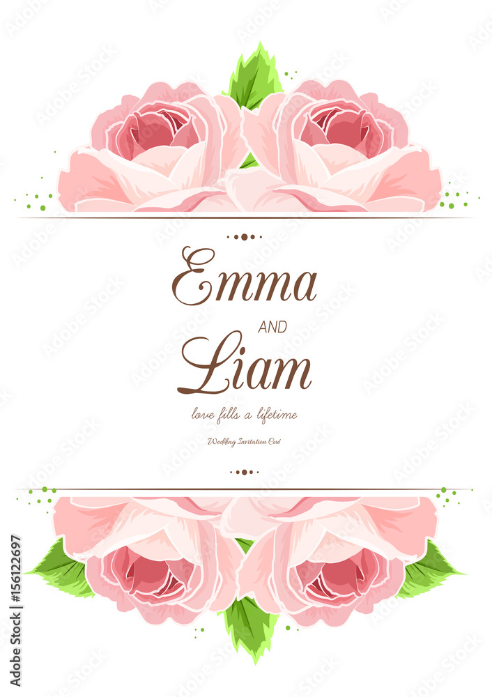 Red Flower Top Border