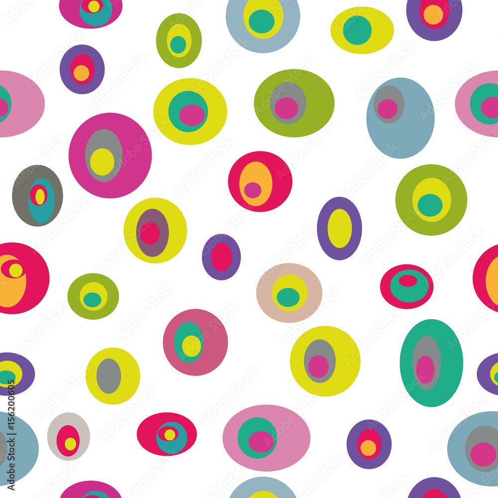 Vector background with color circles, wallpaper Stock Vector | Adobe Stock