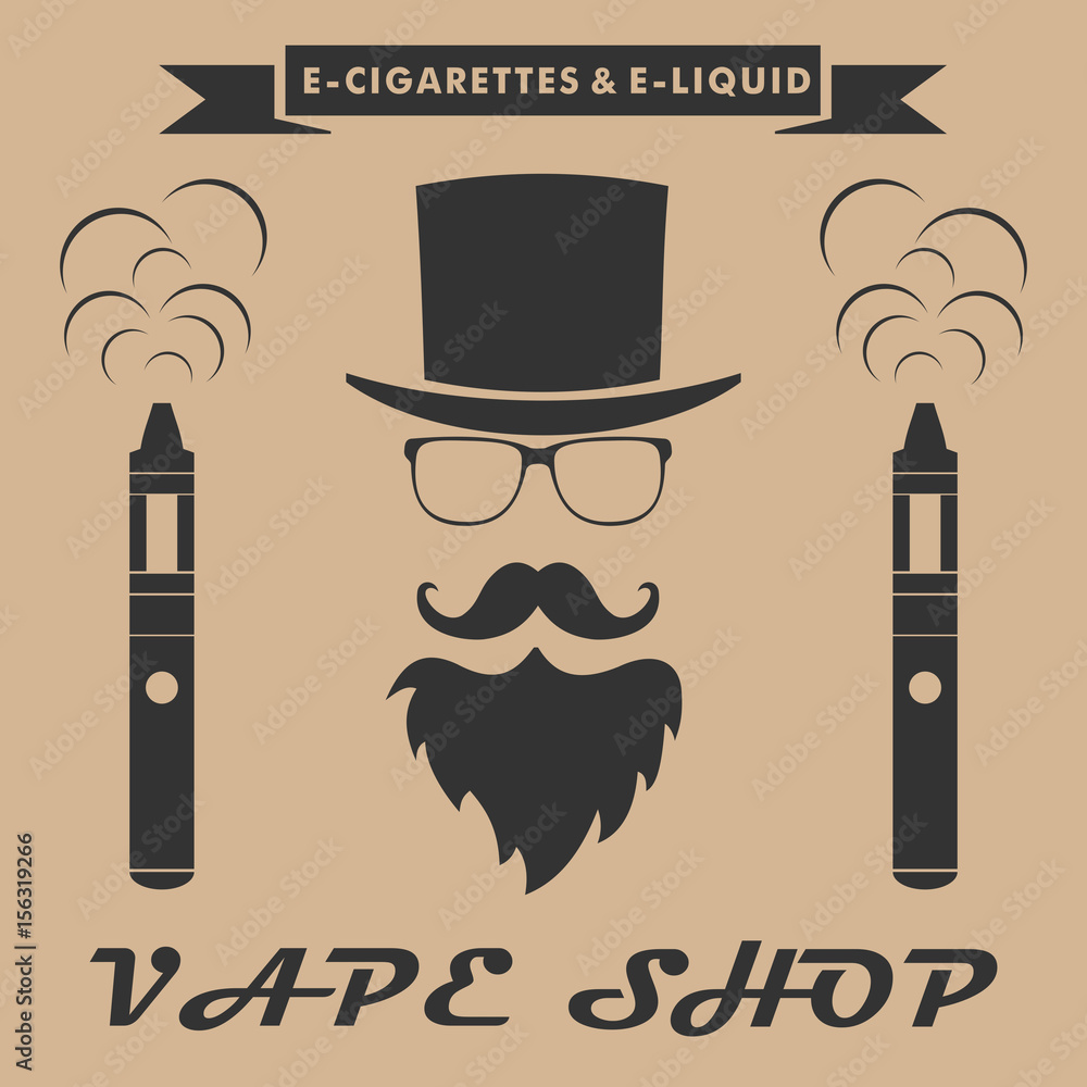 Hipster Banner Vector