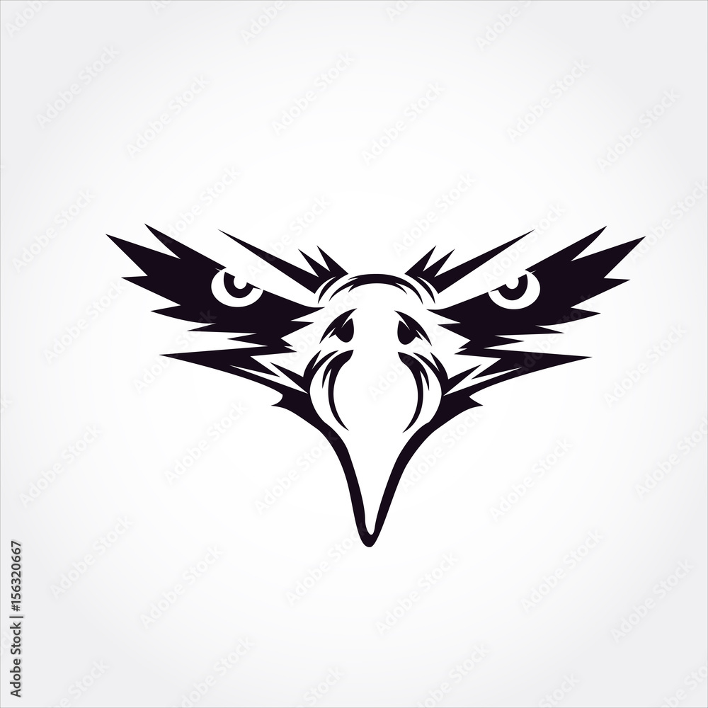Eagle Face Vector