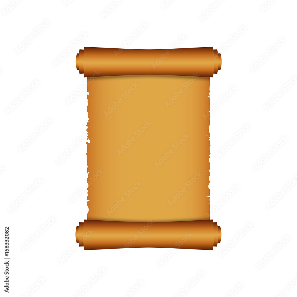 Ancient Chinese scroll illustration with place for your text. Old ...