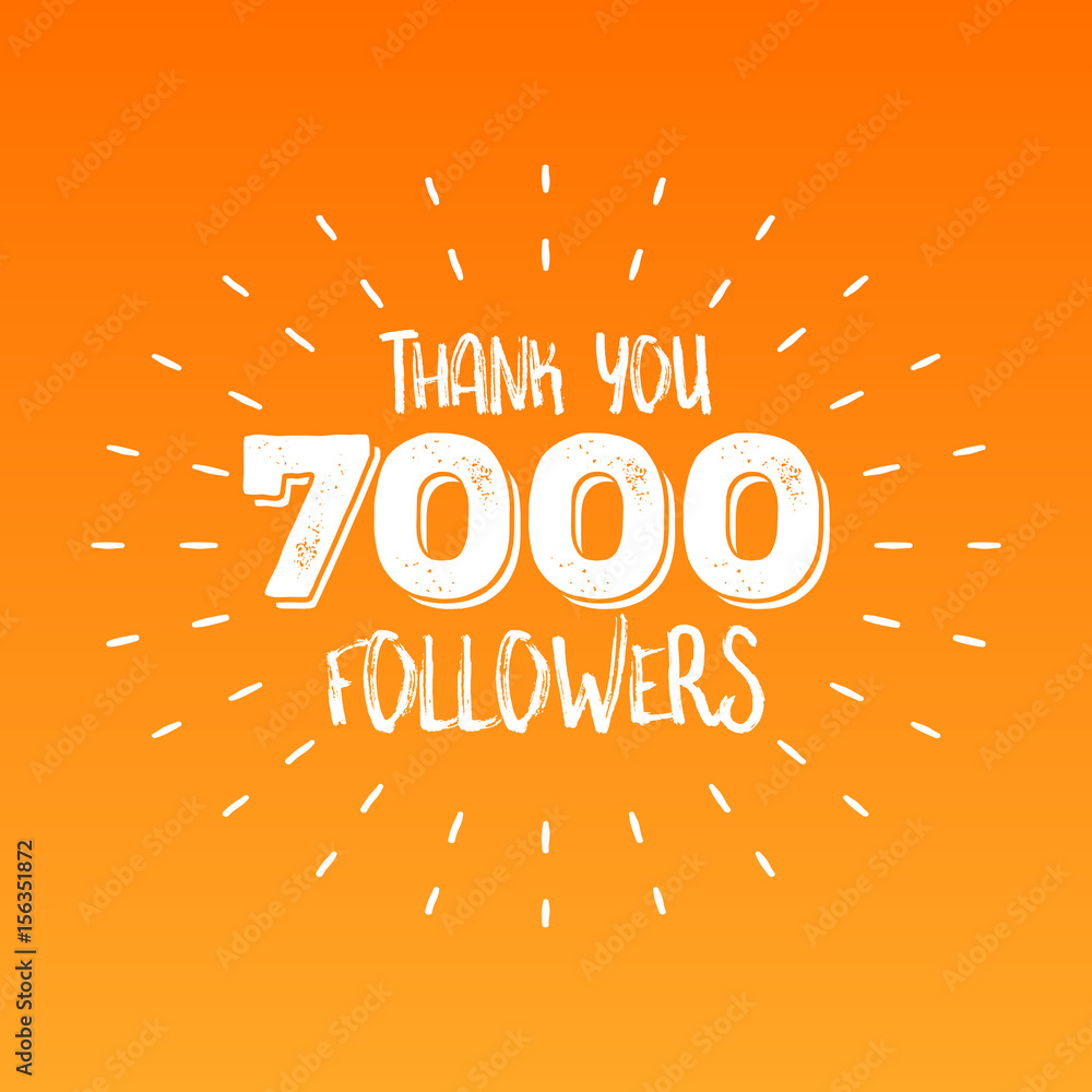 Thank You Letters For Follower Vector Illustration Stock Vector Adobe thank-you-letters-for-follower-vector-illustration-stock-vector-adobe