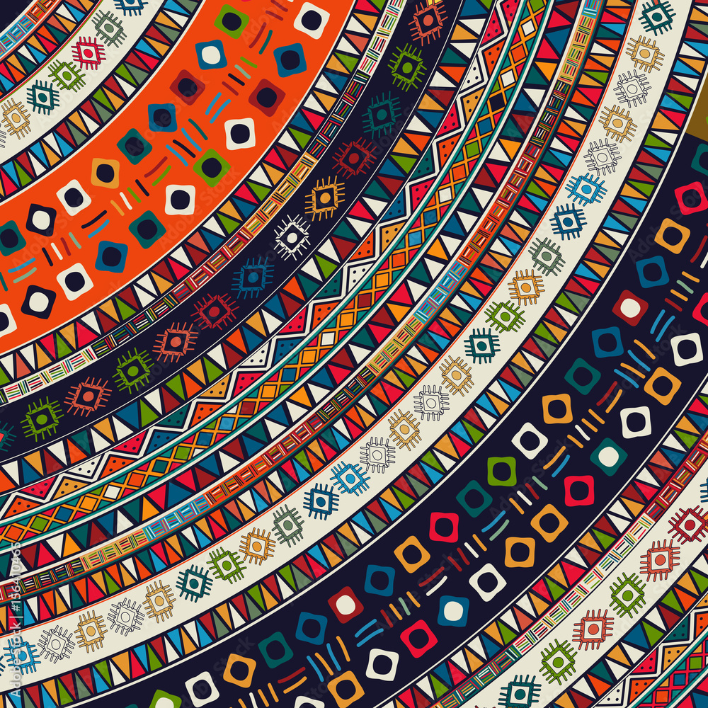 Tribal background Stock Vector | Adobe Stock
