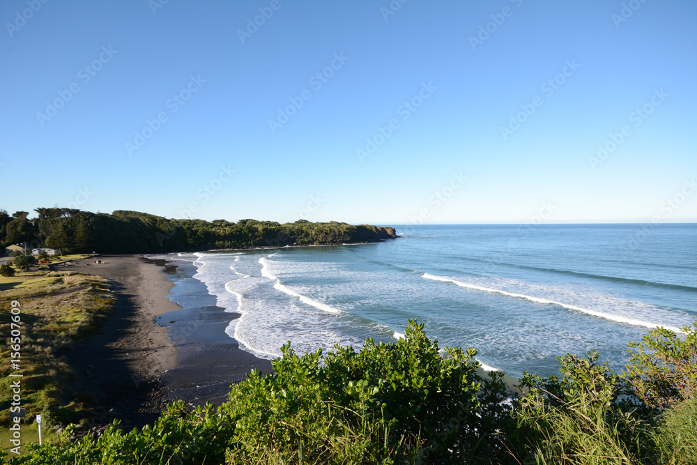 Opunake Beach - Taranaki - New Zealand Stock Photo | Adobe Stock