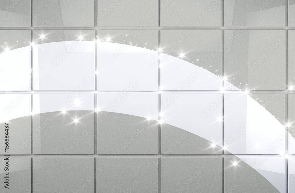 Clean tile wall bathroom background.background cleaning concept and ...