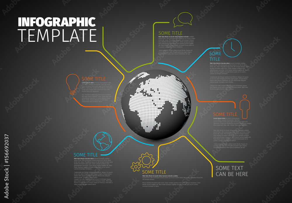 Globe Infographic