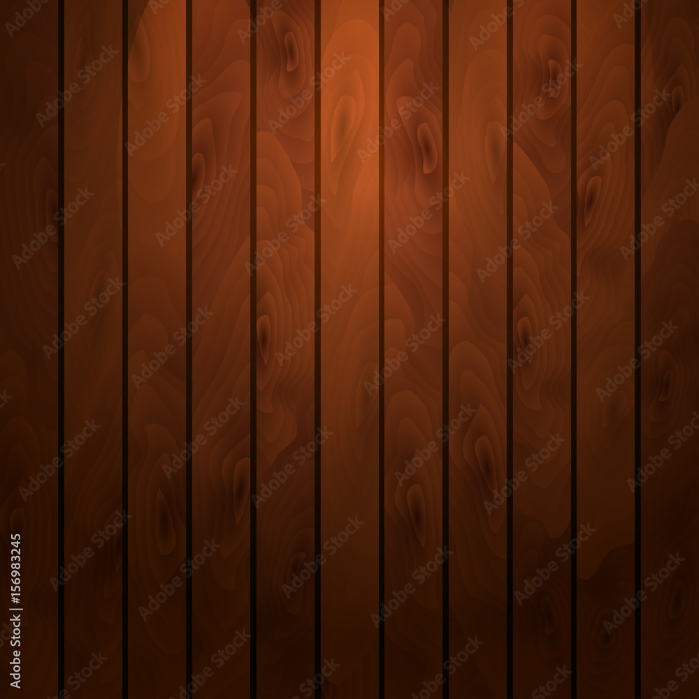 Cartoon square vector background with wooden boards Stock Vector ...