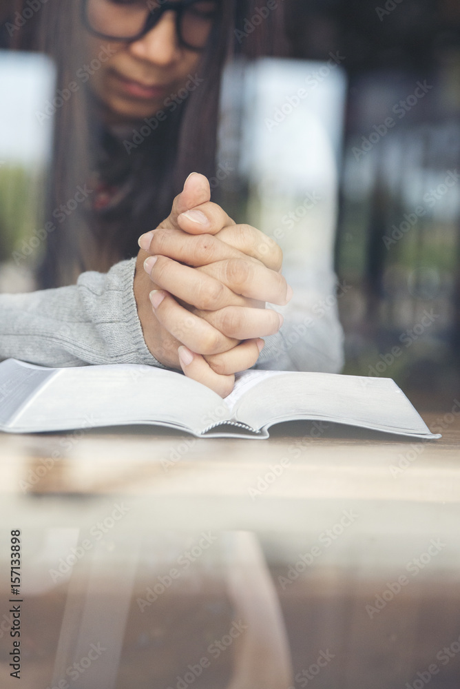 Woman Reading Bible