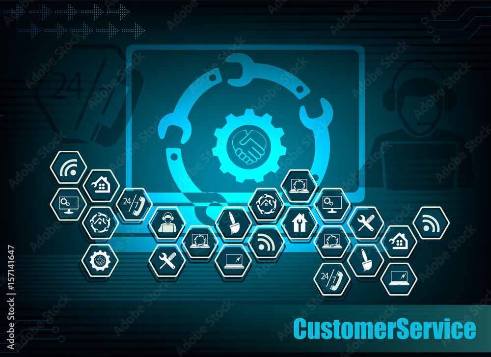 dark blue Internet background Stock Vector | Adobe Stock