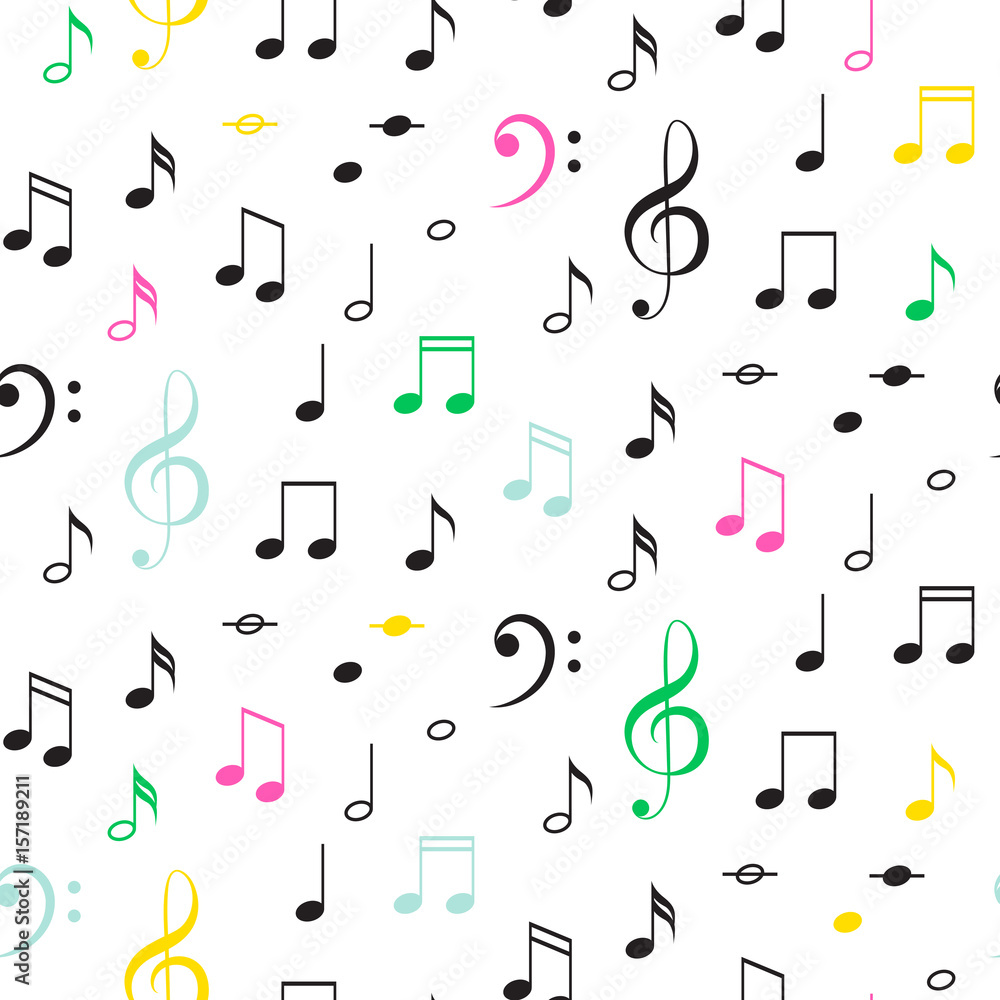 Music Notes Pattern