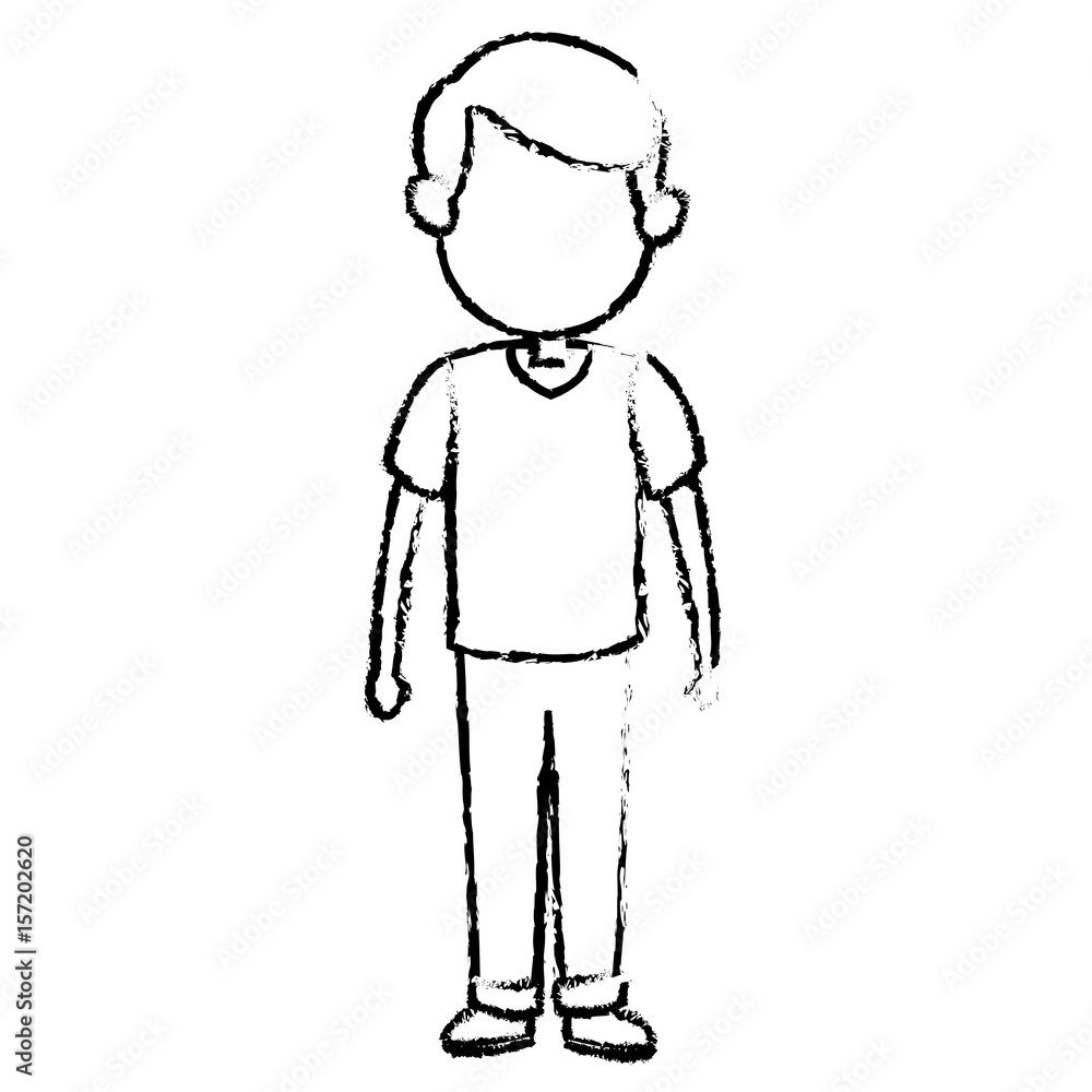 father dad male member of family vector illustration Stock Vector ...