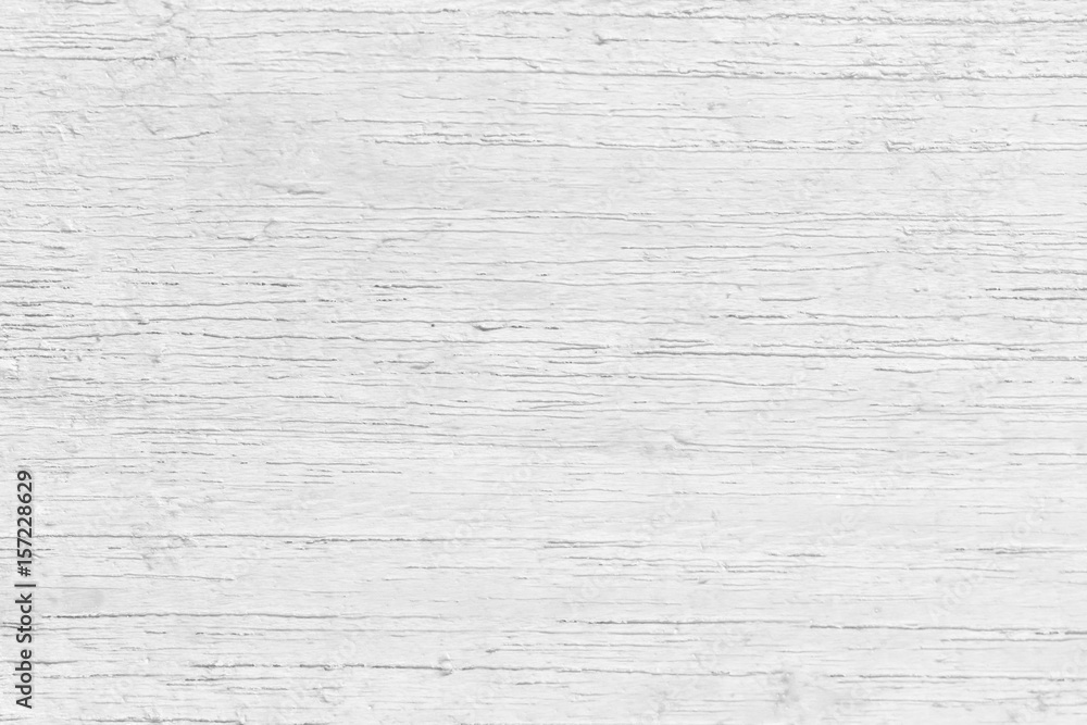 Abstract surface white wood table texture background. Close up of dark ...
