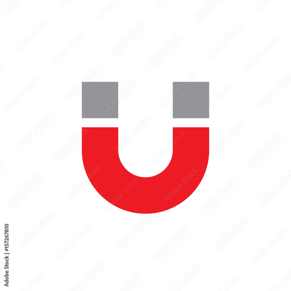 Magnet icon vector, solid logo illustration, colorful pictogram ...