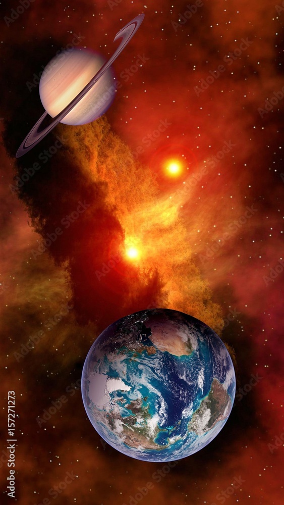 Outer Planets Milky Way Galaxy