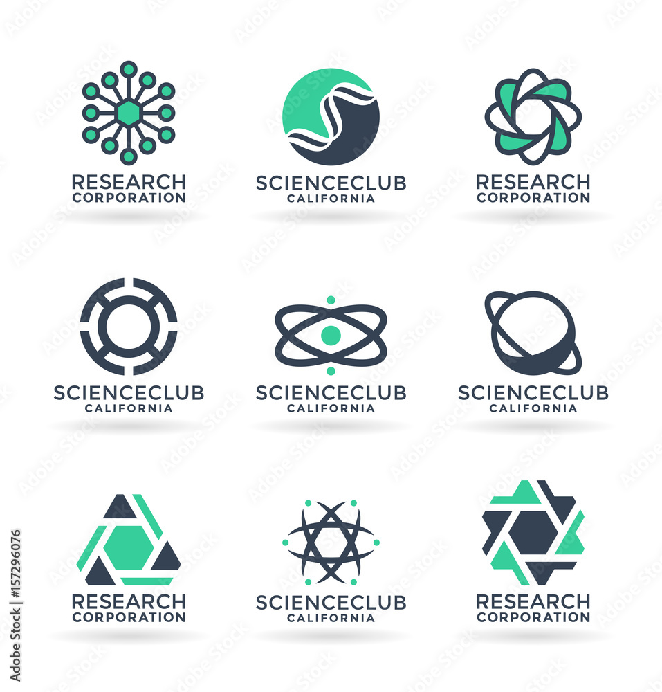 Science Logos Symbols