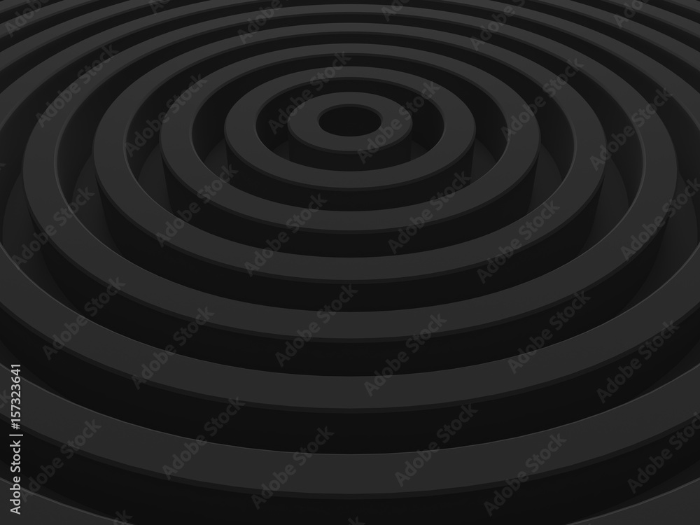 Radial black and white high resolution geometric background texture ...