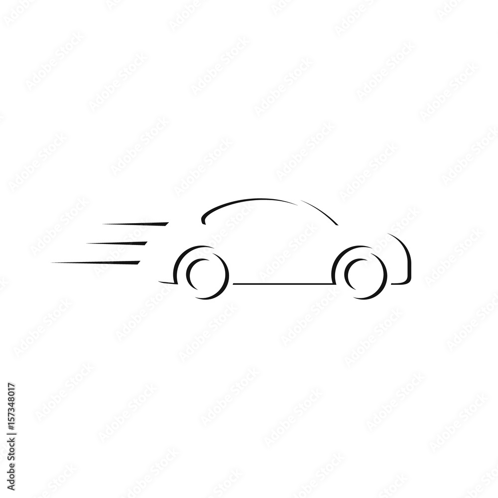 Car Outline Logo