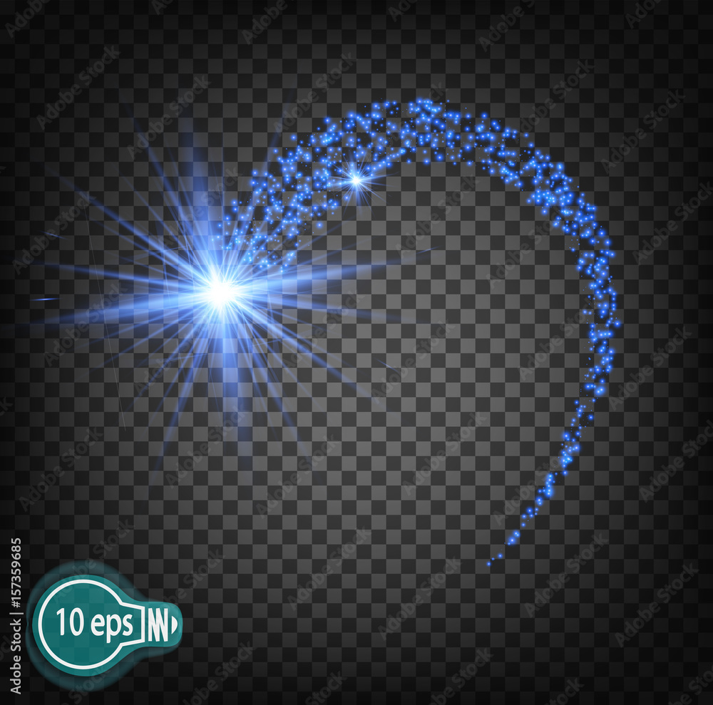 The cosmic glow of a Christmas star. Conceptual design of star nebulae ...