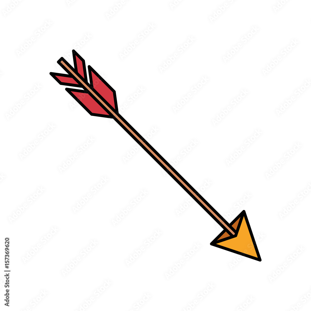 Hunting Arrow Illustration