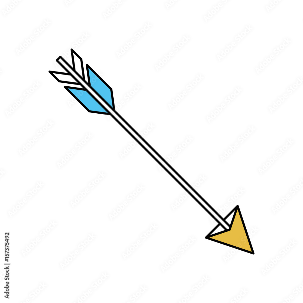 Hunting Arrow Vector